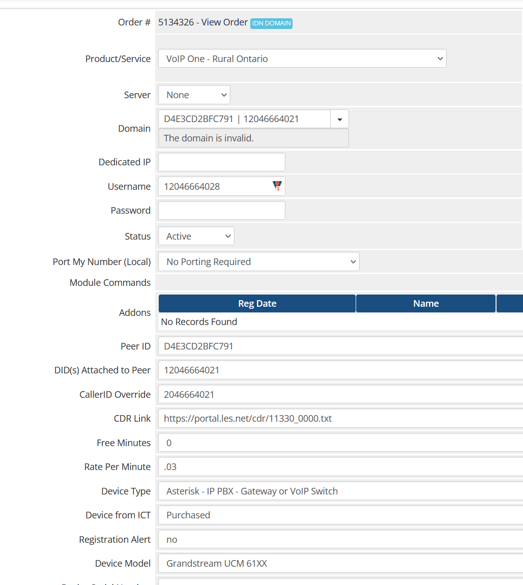 Client Admin Area — ictVoIP Billing for WHMCS documentation